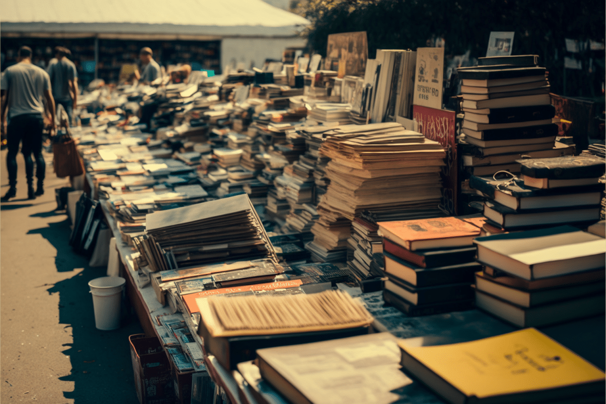 Bücherflohmärkte - Entdecke tolle Bücher auf dem Flohmarkt